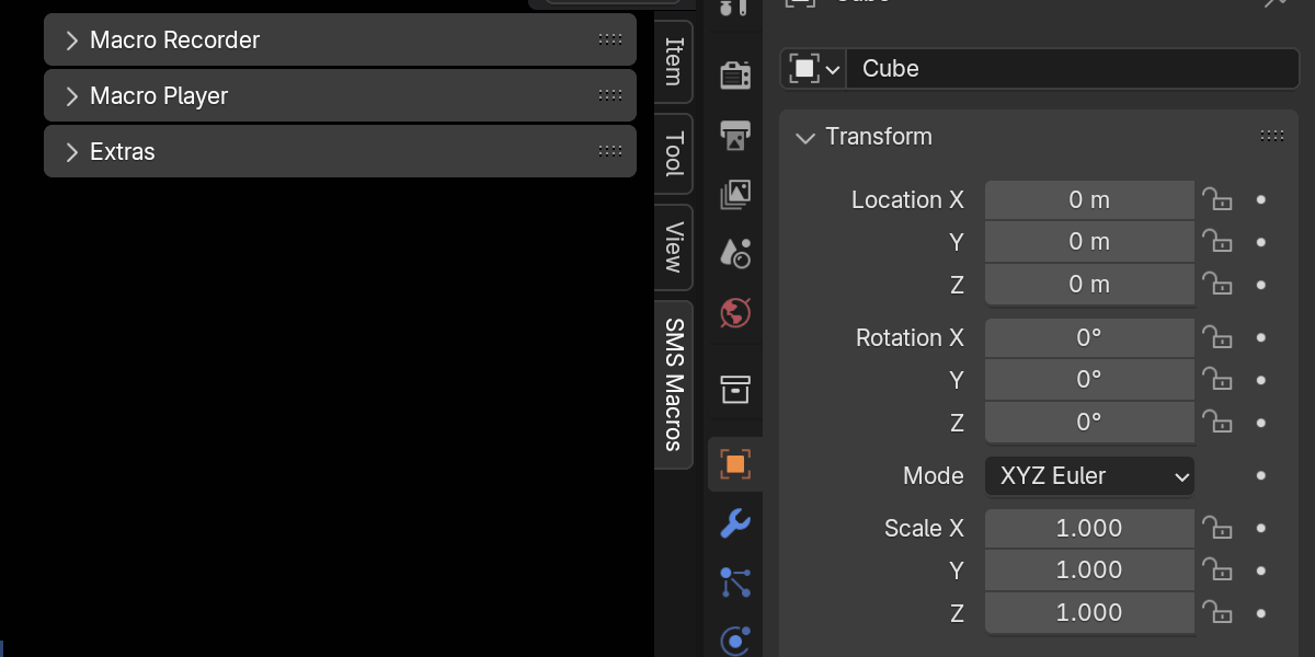 SmArtist Macros - SMS Products Catalogue